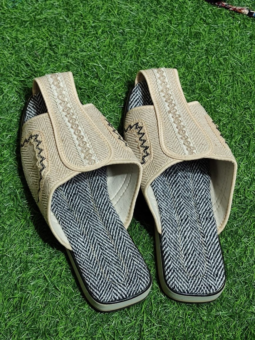 Handicraft jute and Shoes For Men - Rahulda