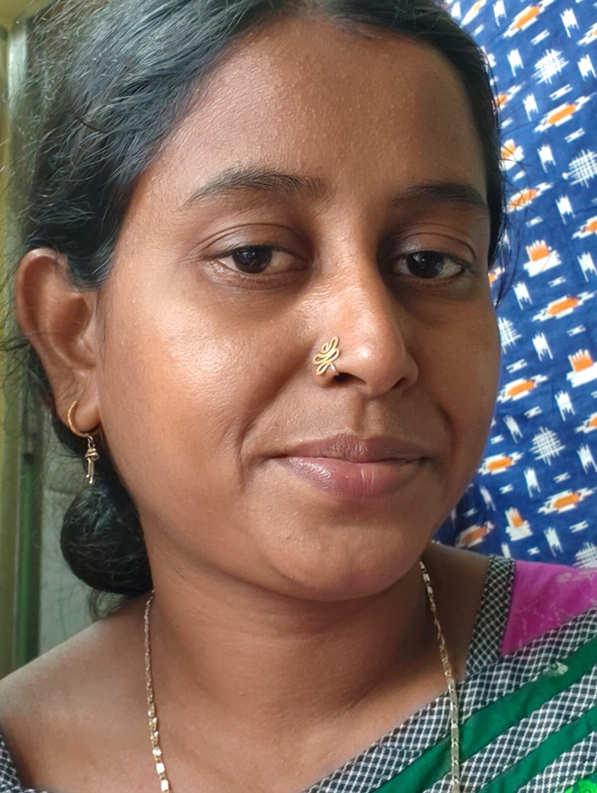 Handcrafted Brass Nose Ring – Traditional Nath Jewelry 2p - Rahulda